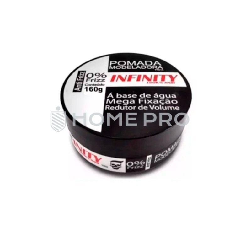 Pomada Infinity Black 160g - Home Pro Barber Shop